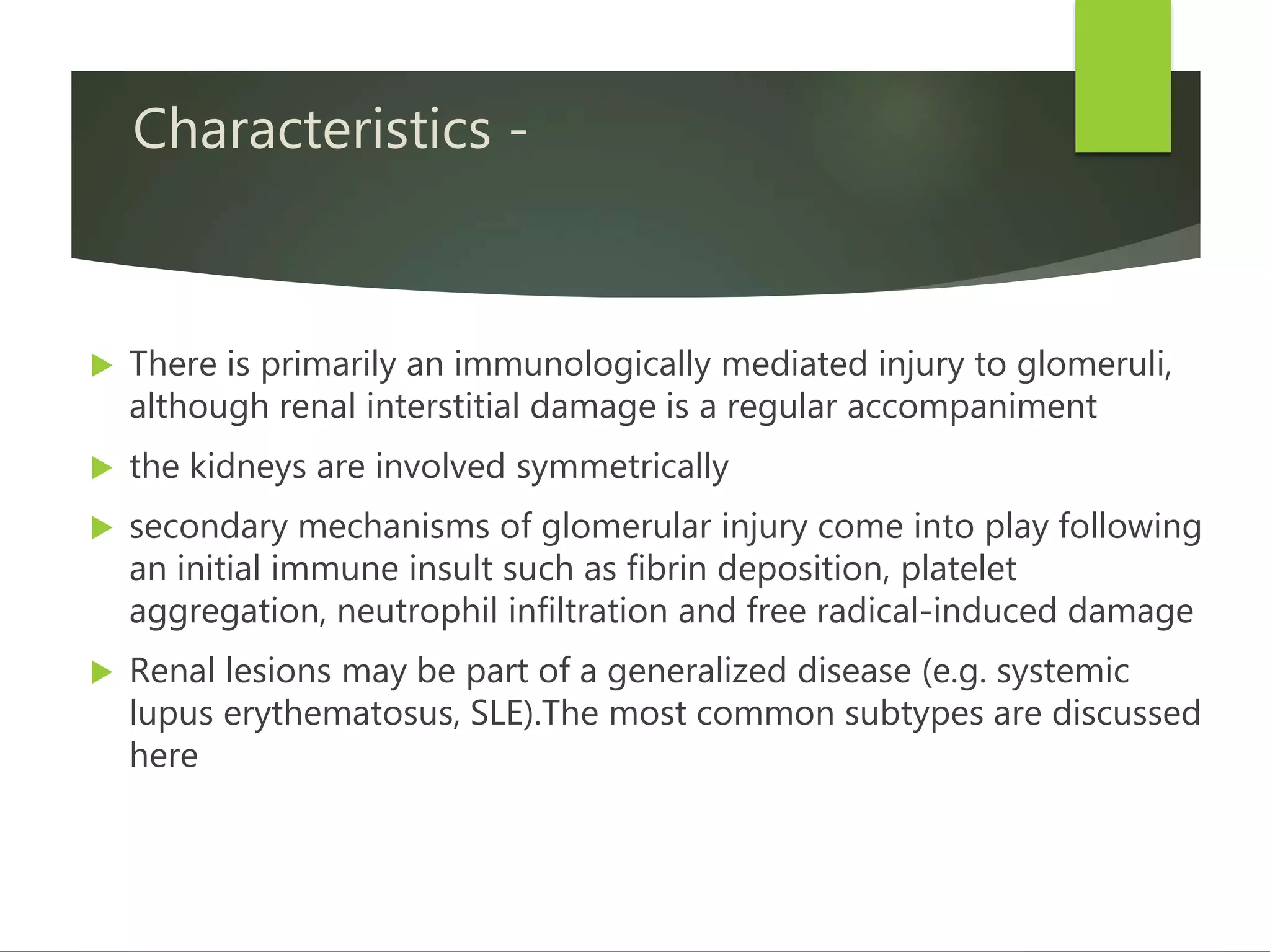 Acute Glomerulonephritis | PPTX