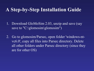 Glomosim | PPT | Computing | Technology & Computing