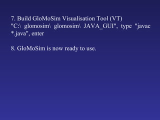 Glomosim | PPT