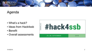 Hack4ssb, Kristin Glomsås | PPT