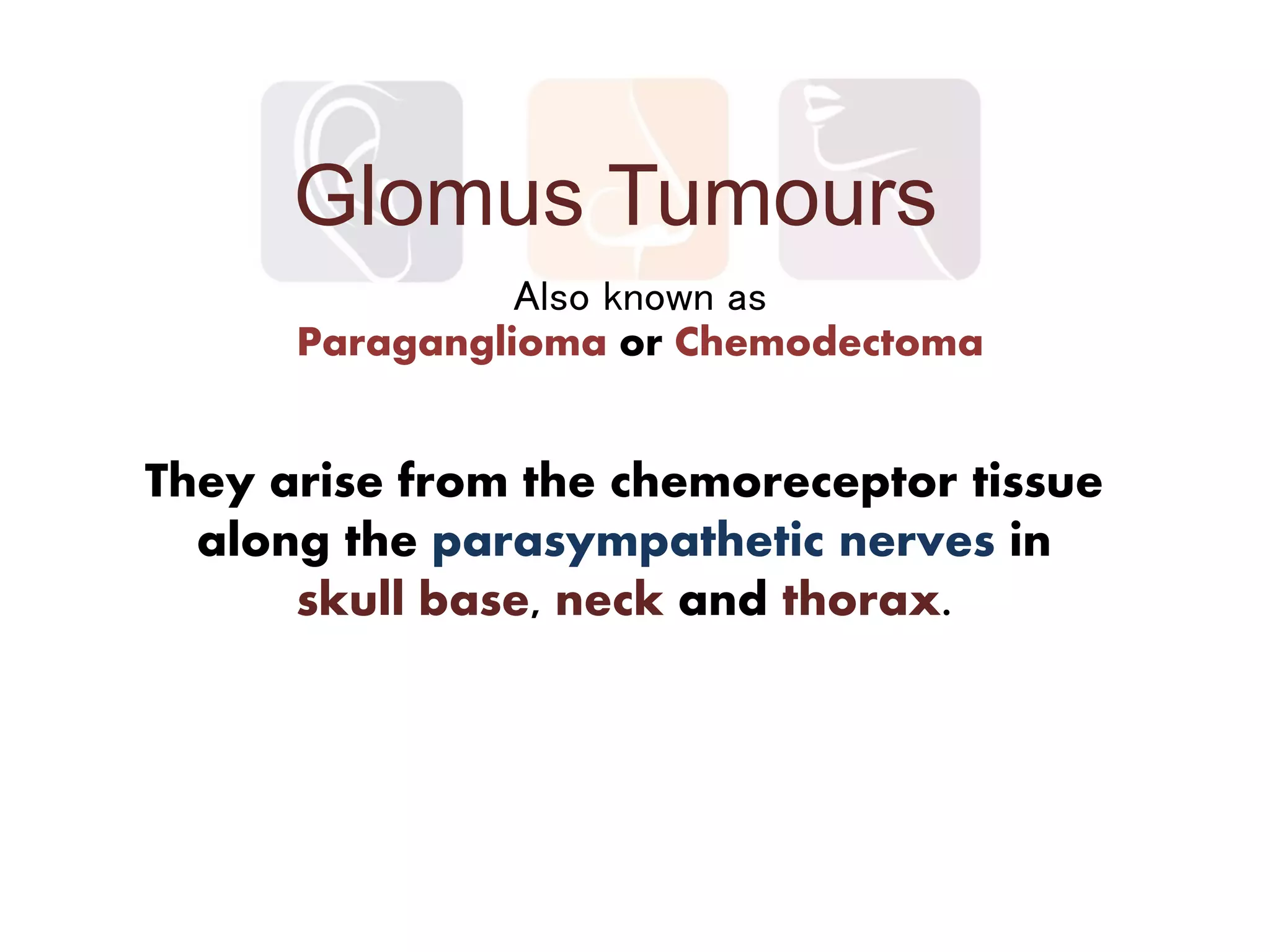 Glomus Tumours | PPTX