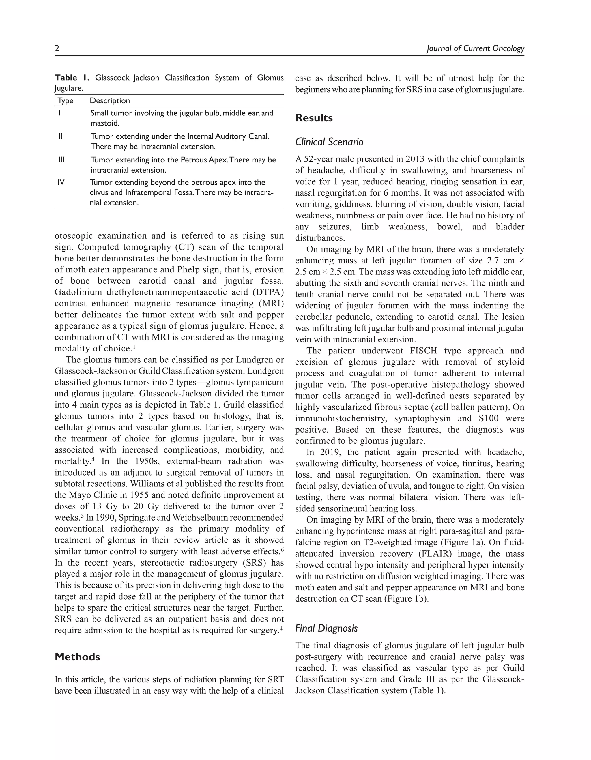 ROSE CASE GLOMUS JUGULARE | PDF