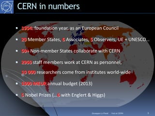 Visit at CERN | PDF