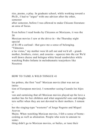 GLORIA ANZALDUA How to Tame a Wild Tongue Gloria Anzal.docx