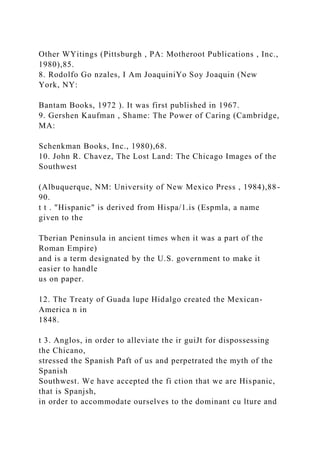 GLORIA ANZALDUA How to Tame a Wild Tongue Gloria Anzal.docx