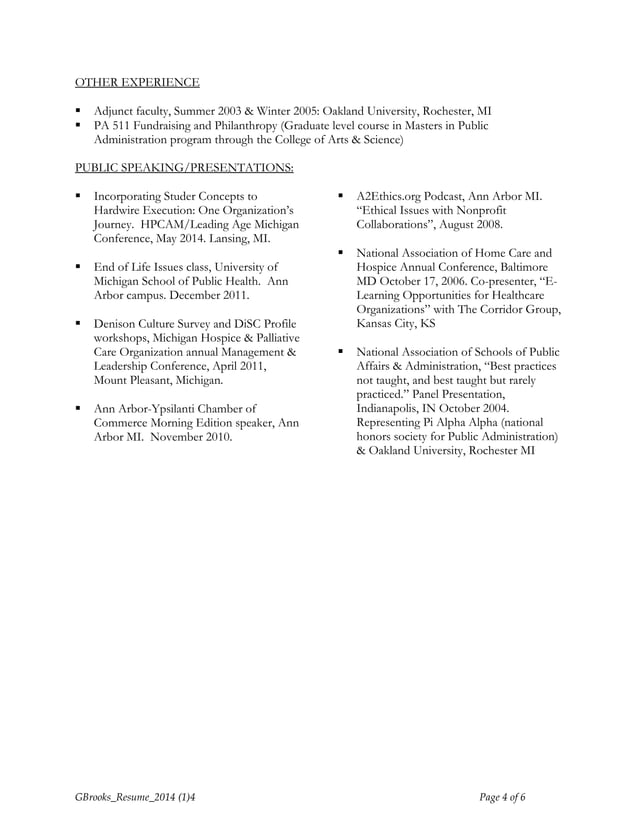 Gloria Brooks – 2014 nominee for Modern Healthcare's Community ...