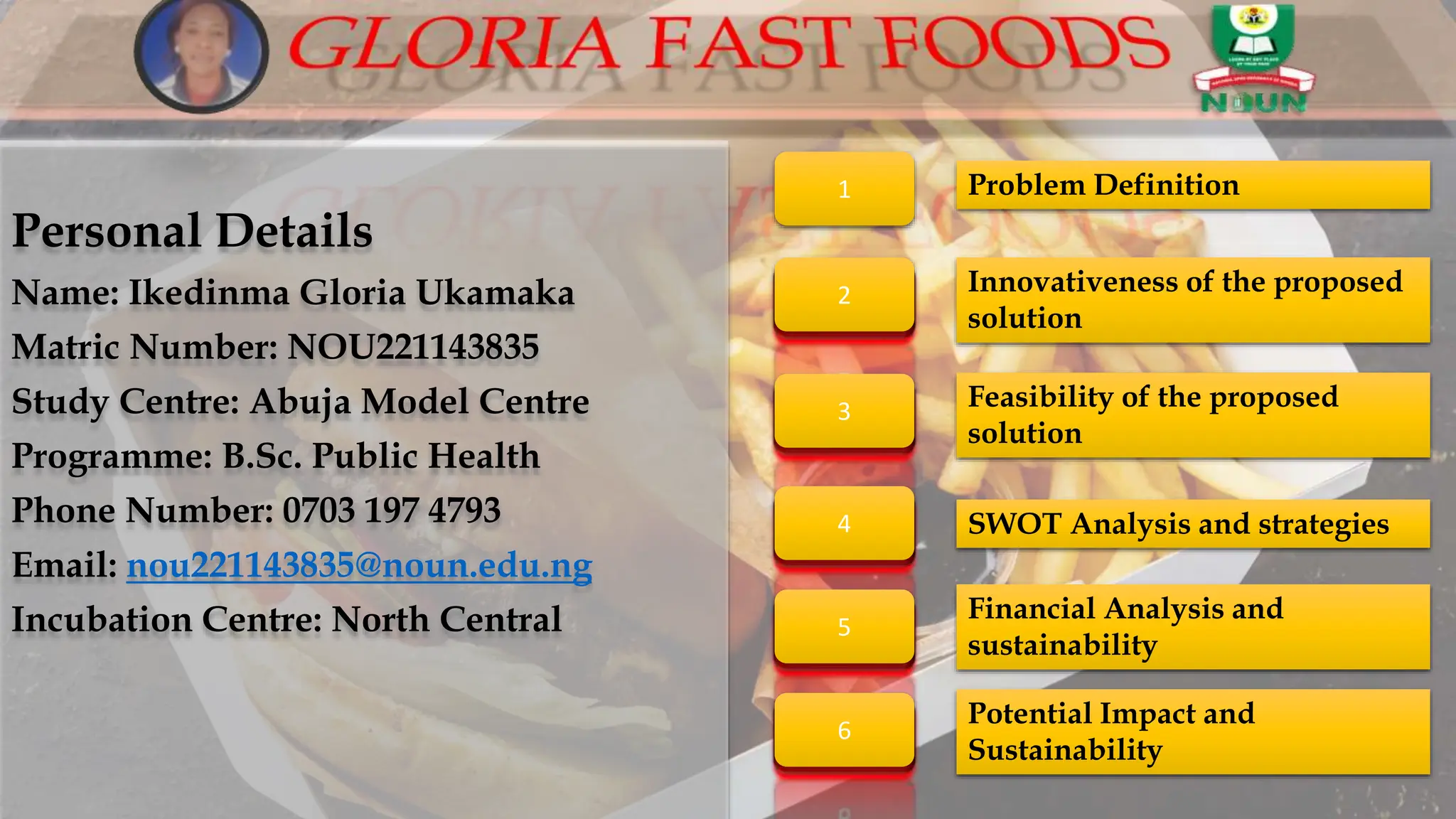 GLORIA FAST FOODS RESTAURANTS BUSINESS.pptx