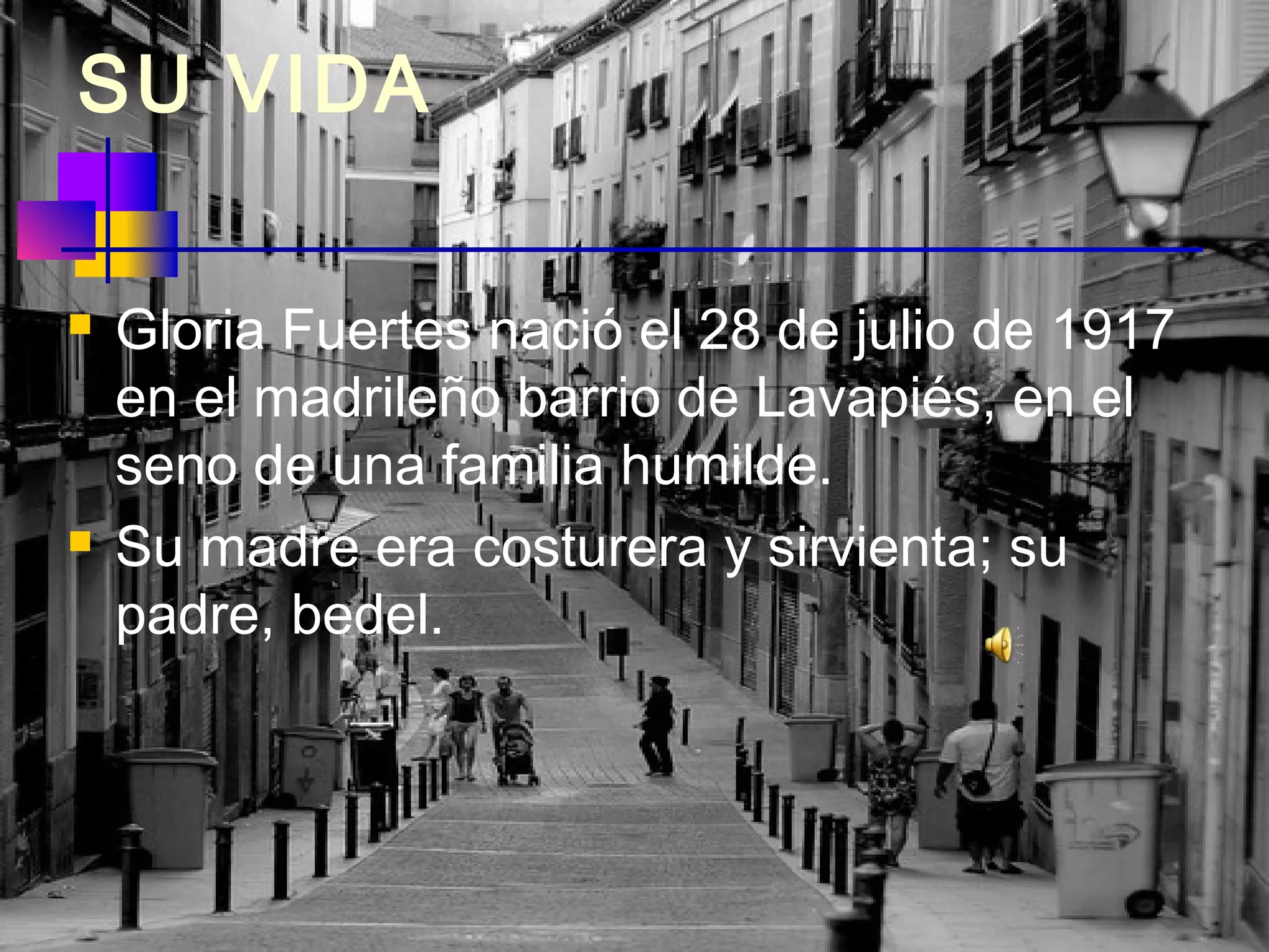 Gloria fuertes | PPT