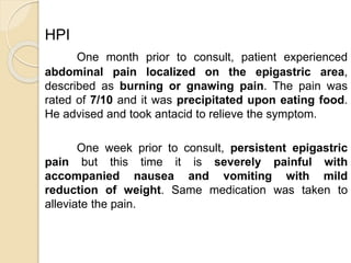 EPIGASTRIC PAIN | PPTX | Digestive Disorders | Diseases and Conditions