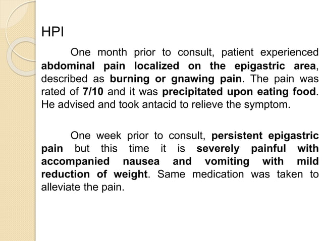 EPIGASTRIC PAIN | PPTX | Digestive Disorders | Diseases and Conditions