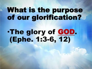 Glorification | PPTX