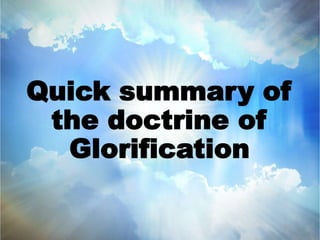 Glorification | PPTX