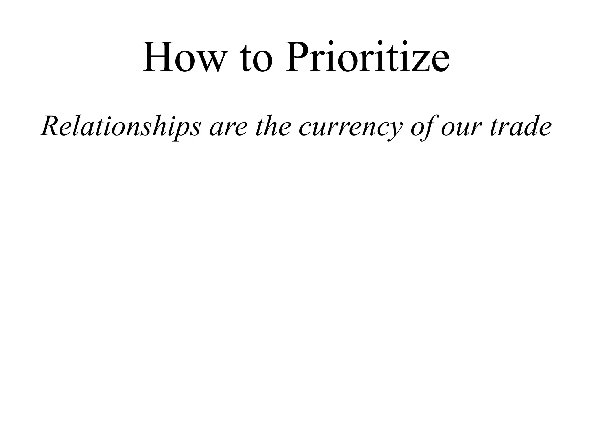 Glorification of Busy | PPTX