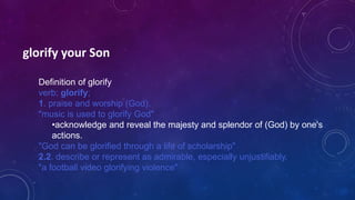 Why is Glorifying God Important? | PPTX