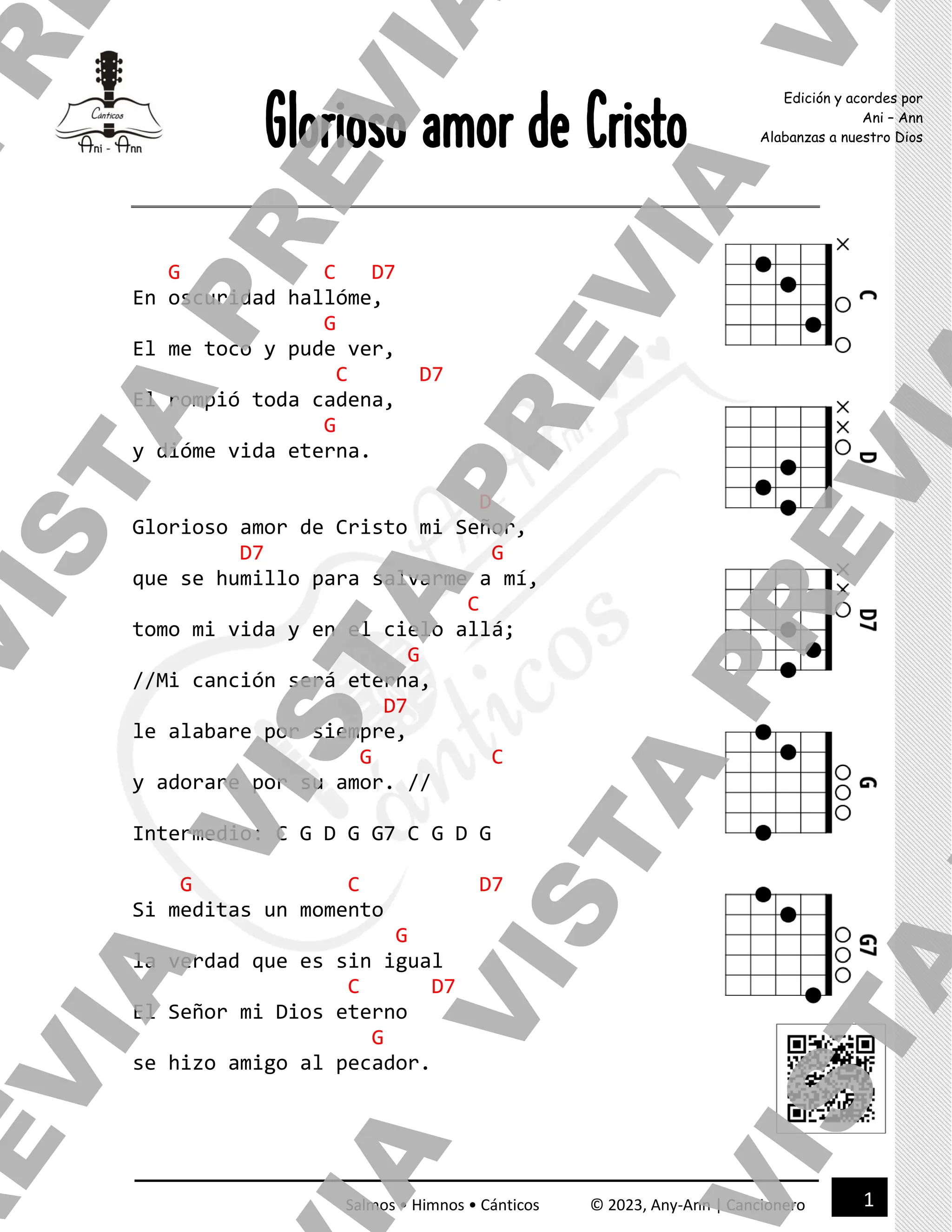 Glorioso amor de Cristo_letra y acordes de guitarra.pdf