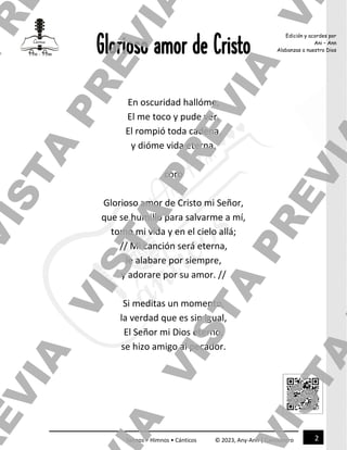 Glorioso amor de Cristo_letra y acordes de guitarra.pdf