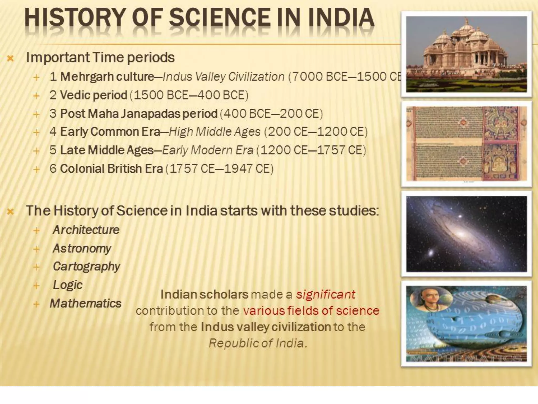 Glorious ancient Indian science | PPT