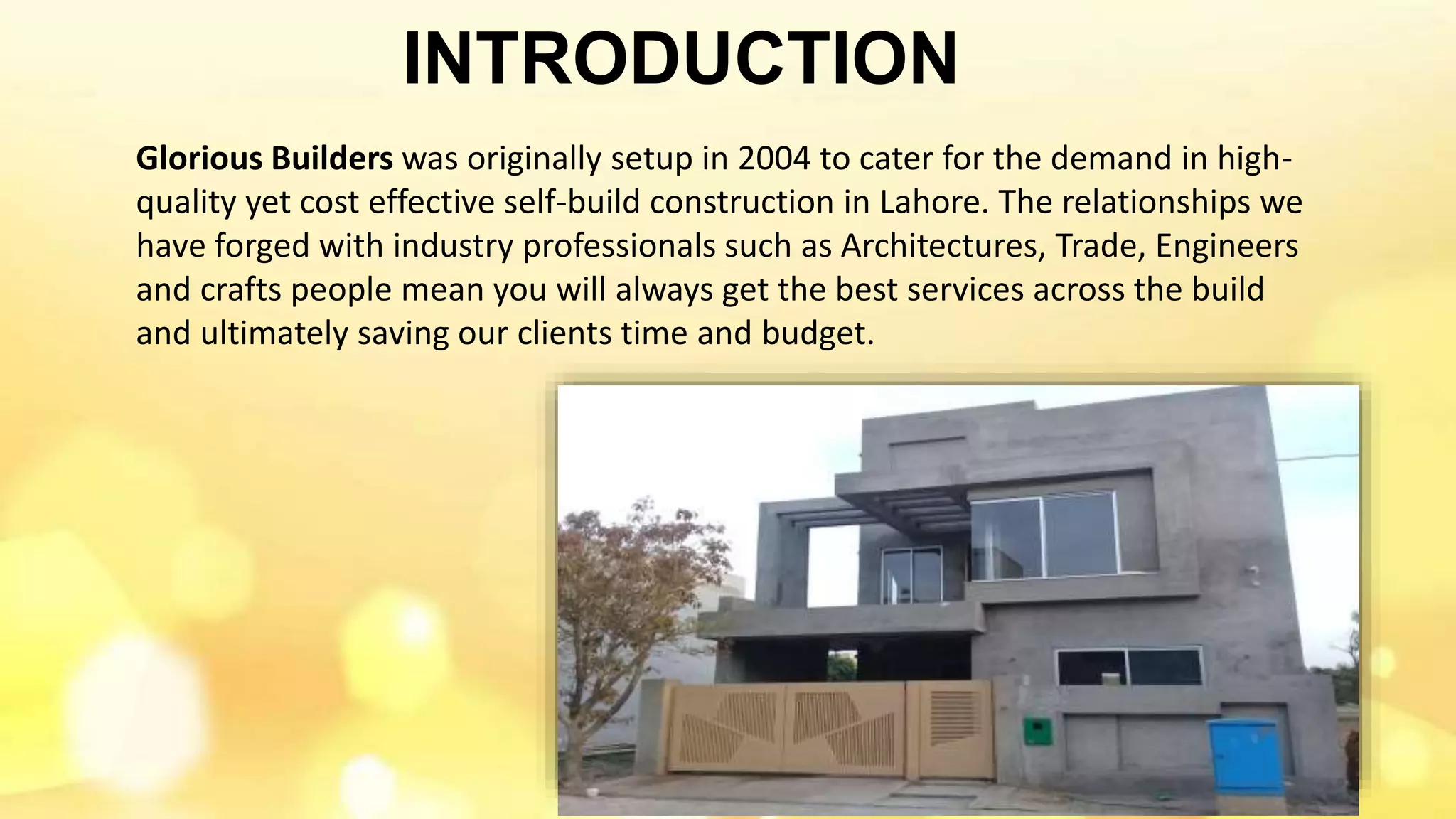 Glorious Builders | PPTX