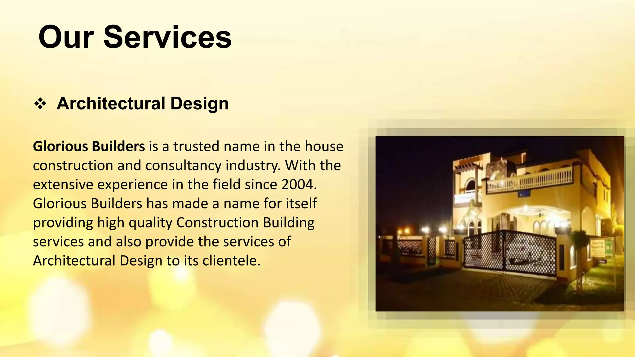 Glorious Builders | PPTX