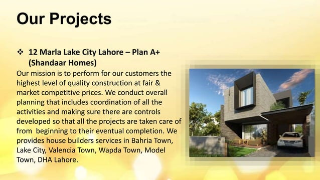 Glorious Builders | PPTX | Construction Industry | Industries