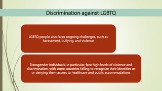 Lesbian, Bisexual, Transgender, and Queer (LGBTQ) | PPT