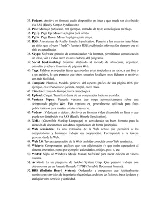 Glosario de avances tecnológicos | PDF