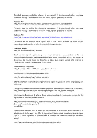 Glosario de riesgos | DOCX