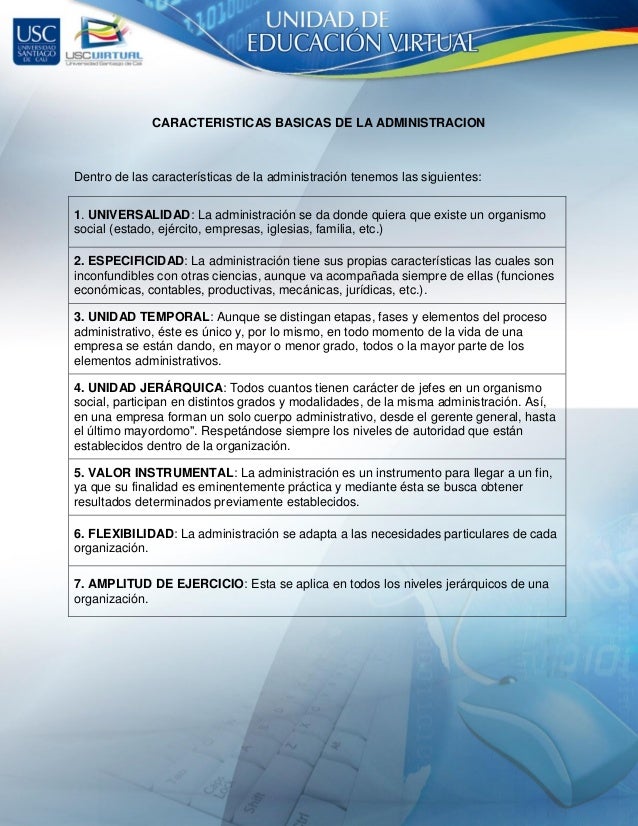 Glosario de terminos caracteristicas basicas de la administracion Glosario de terminos caracteristicas basicas de la administracion