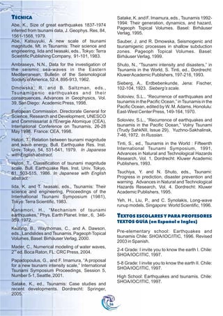 Glosario tsunamis | PDF