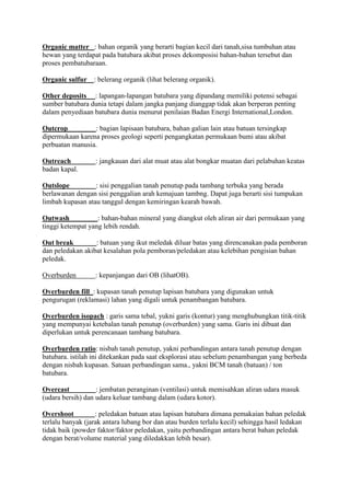 Glosarium pertambangan | DOCX