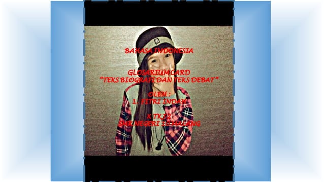 Glosarium teks biografi, fitri indah x tkj 2.vocsten mlg | PPT
