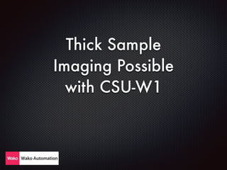 High content imaging with the yokogawa cv7000 system | PDF