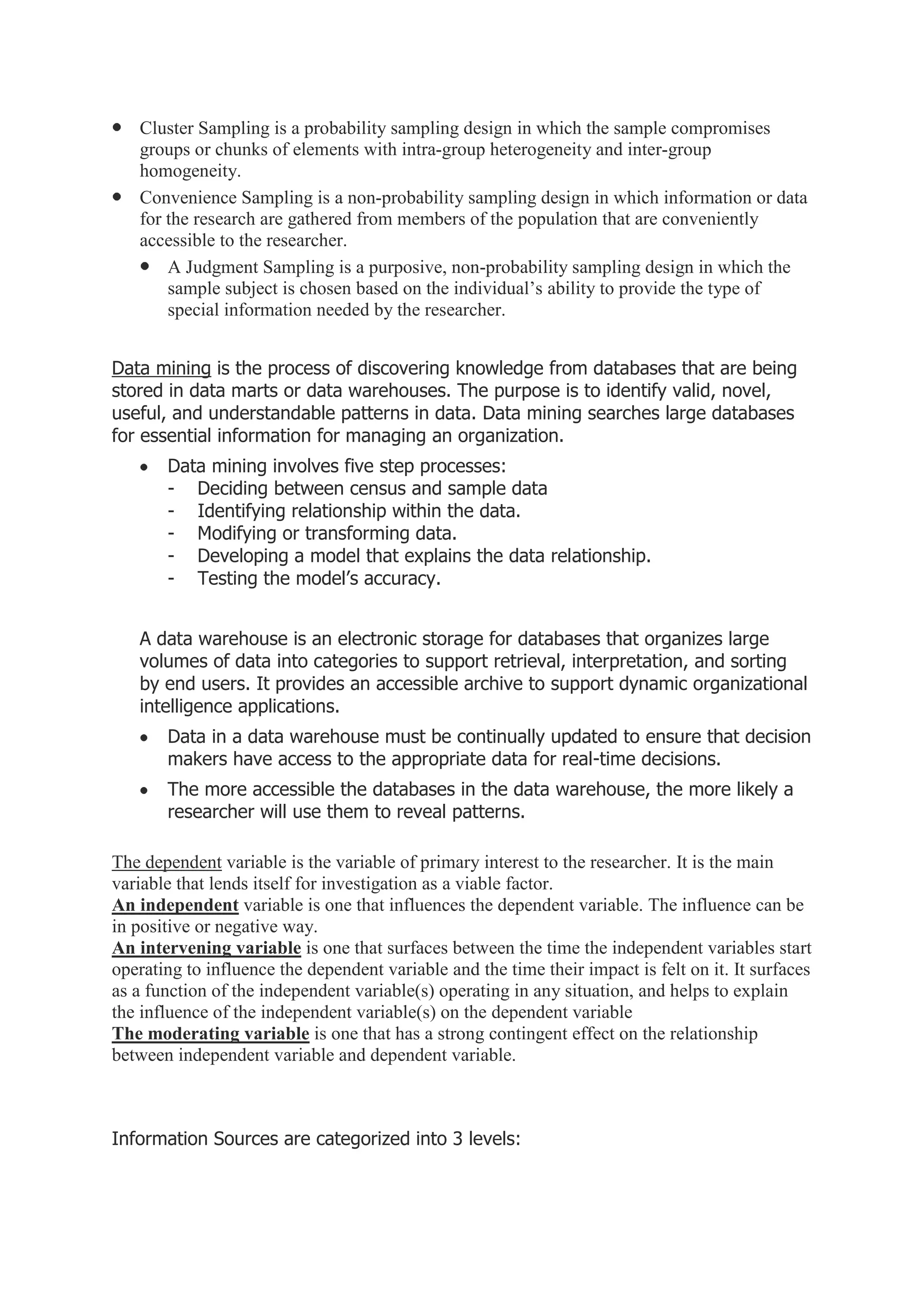 Glossary | DOCX | Databases | Computer Software and Applications