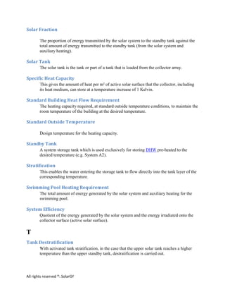 Solar Specific Glossary | DOCX