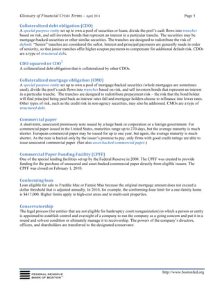 Glossary financial-crisis-terms | PDF