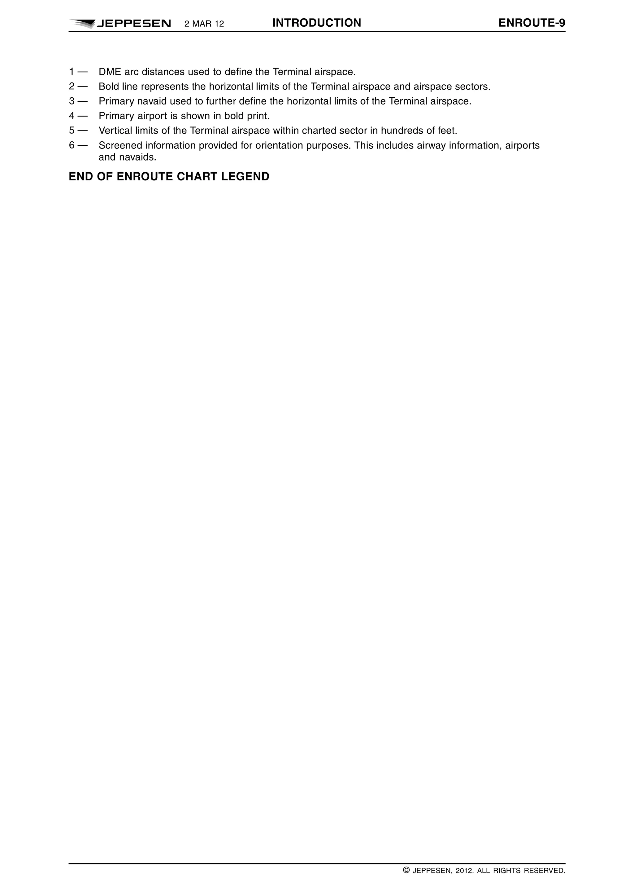 Jeppesen Glossary legends 2016 | PDF