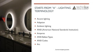 Glossary - Light Bulb and Lighting Terms | PPT