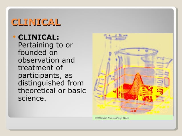 Glossary Of Clinical Trials Terms | PPT | Healthcare Industry | Industries