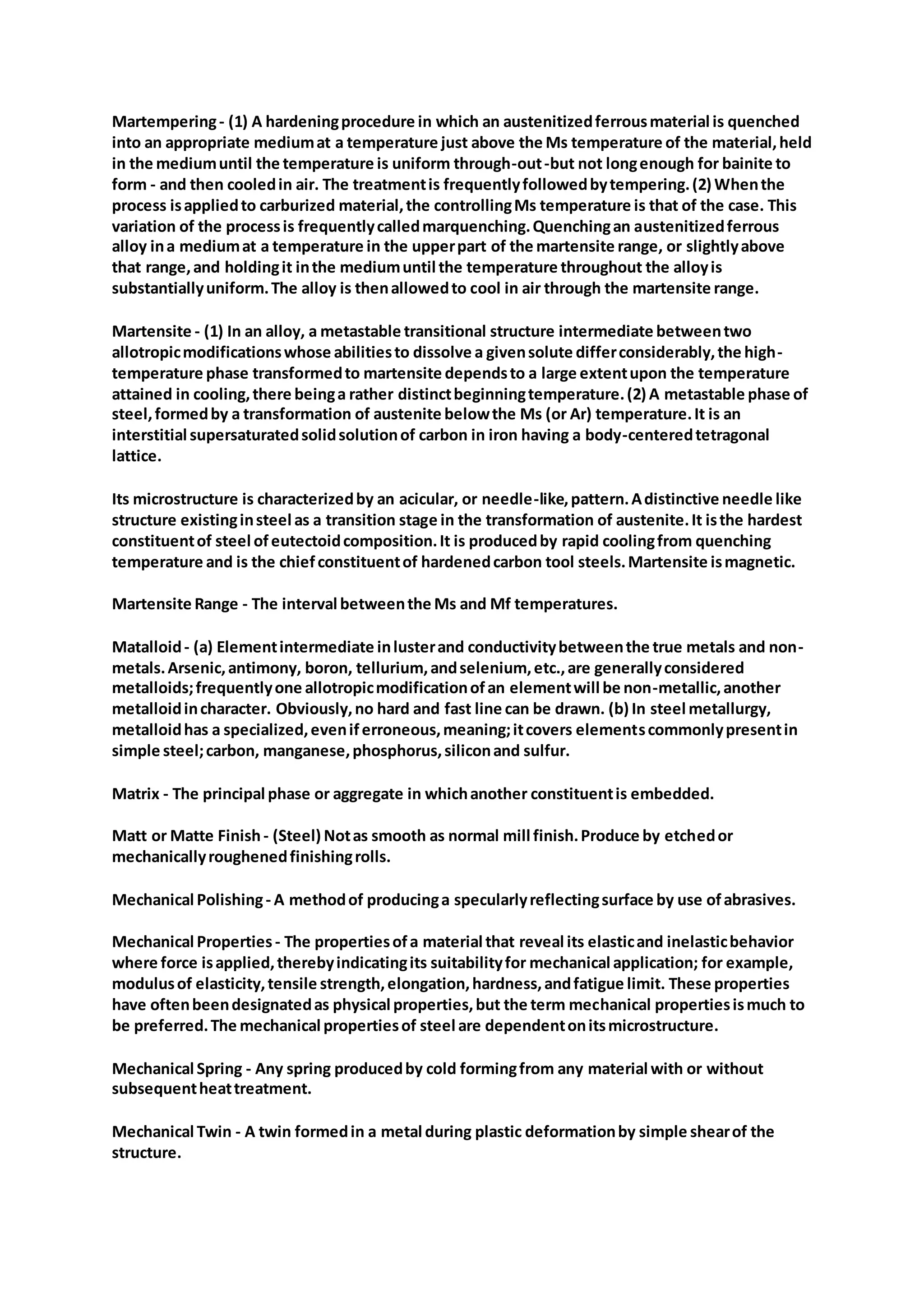 Glossary of-metalworking-terms | DOCX