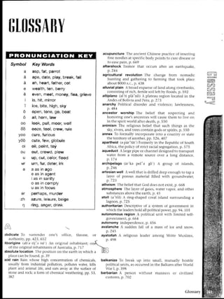 Glossary world geography | PDF