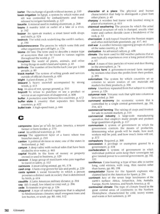 Glossary world geography | PDF