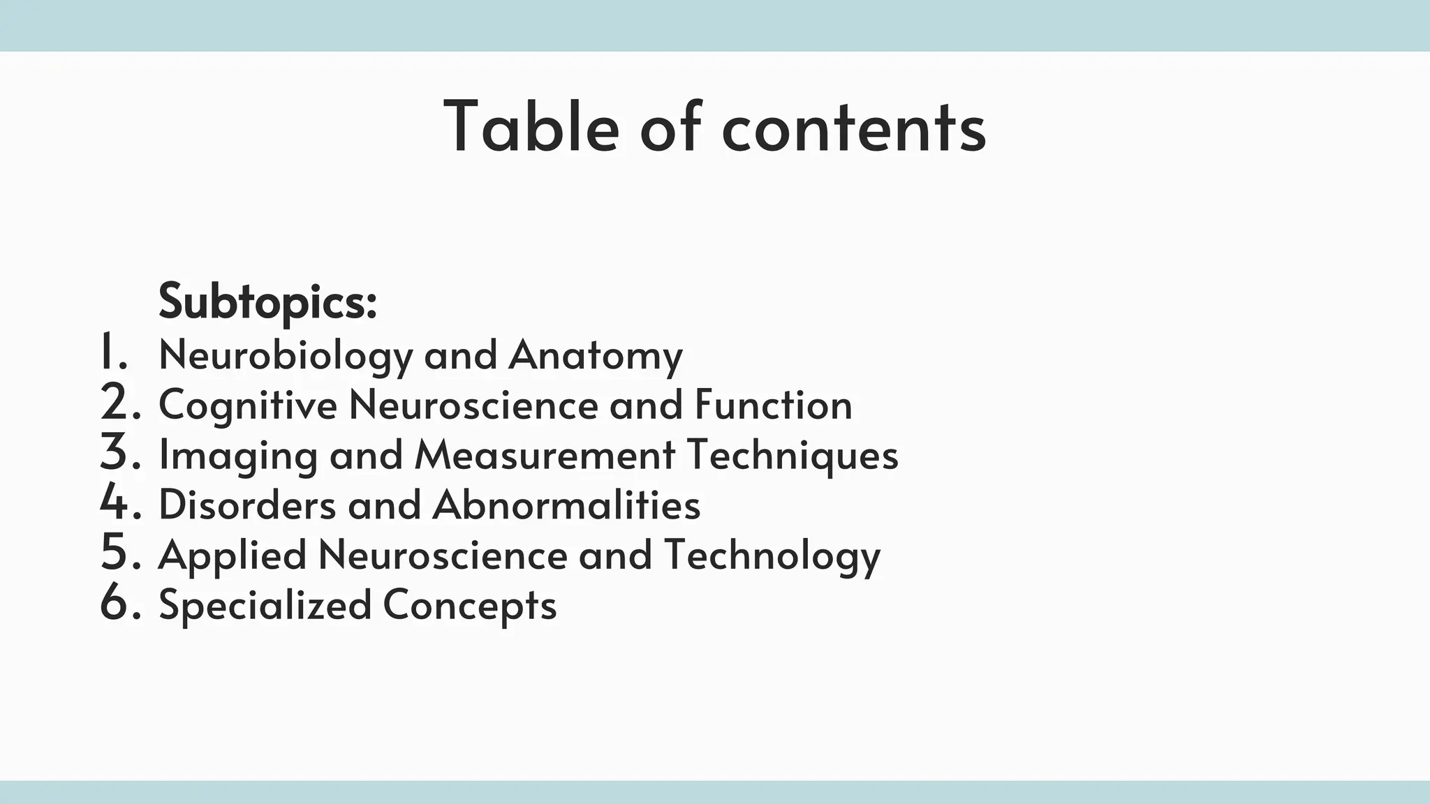 Glossary Brain and its cognitive fucntions | PPTX