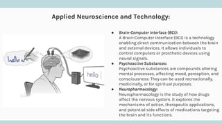 Glossary Brain and its cognitive fucntions | PPTX