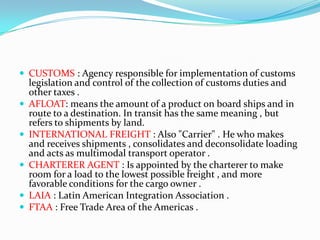 Glossary felipe | PPTX