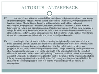 Glossary Lithuania | PPT