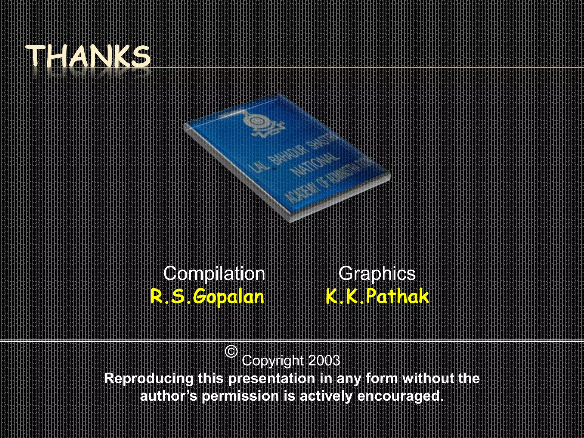 LBSNAA-Glossary of academy | PPT