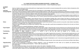 Glossary of creative writing | DOC