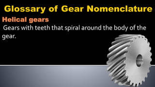 Glossary of gear nomenclature | PPTX