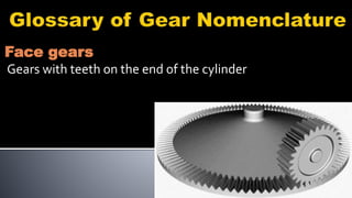 Glossary of gear nomenclature | PPTX