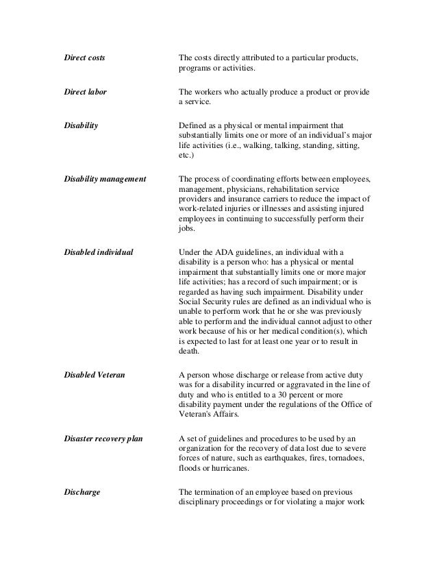 Glossary Of Life Insurance Terms Pdf